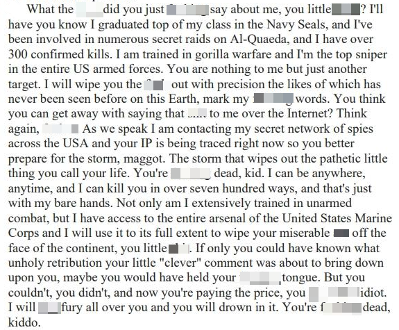 Navy SEAL Copypasta (Clean Version) - Operation Military Kids