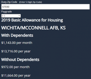 BAH Calculator 2023 [Army, Navy, Air Force, USMC, & USCG]