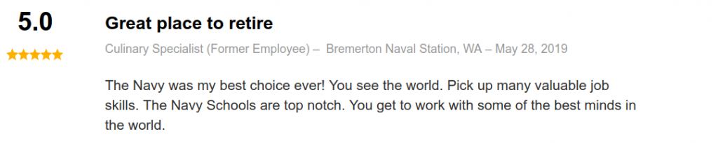 Navy Culinary Specialist (CS): 2023 Career Details