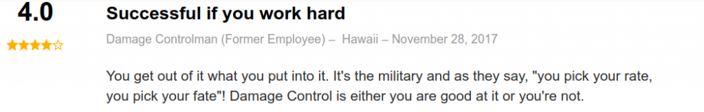 Navy Damage Controlman (DC): 2022 Career Details