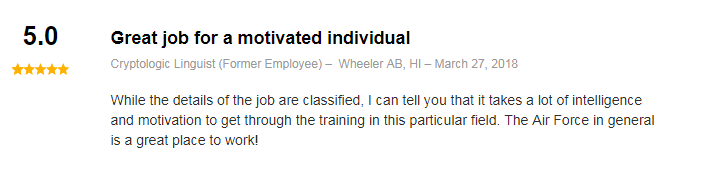 Air Force Airborne Cryptologic Linguist (1A8X1): Career Profile ...