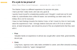 Marine Corps Military Police (MOS 5811): 2022 Career Details