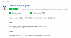 Air Force Emergency Management (3E9X1): 2022 Career Details