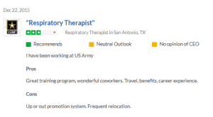 Army Respiratory Specialist (MOS 68V): Career Details