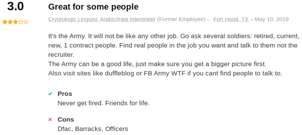 Army Cryptologic Linguist (MOS 35P): 2022 Career Details