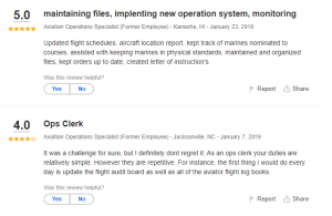 Marine Aviation Operations Specialist (MOS 7041): 2022 Career Details