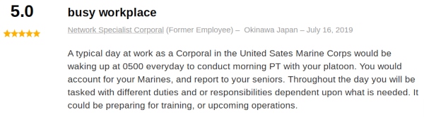 Marine Corps Cyber Network Operator (MOS 0651) - Operation Military Kids