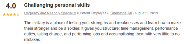 Army Carpentry and Masonry Specialist (MOS 12W): Career Details