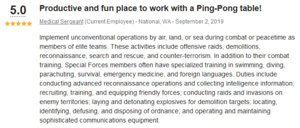 Army Special Forces Weapons Sergeant (MOS 18B) Career Details for 2023 ...