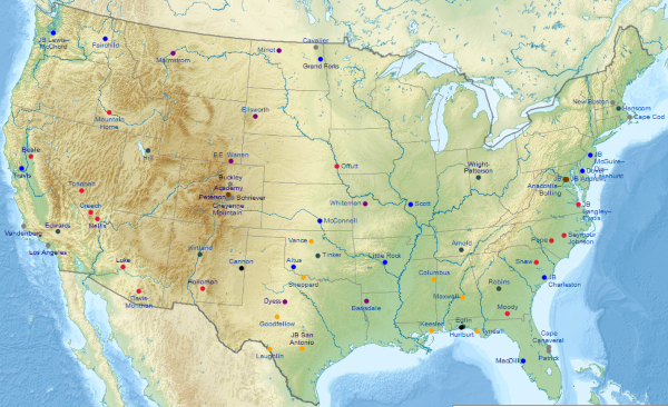 Best Air Force Bases - Operation Military Kids