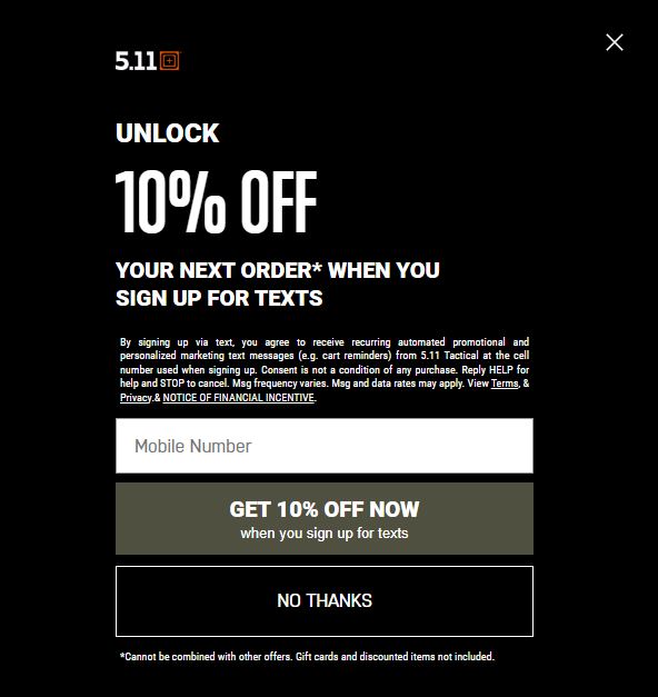 5.11 Tactical Military Discount - Operation Military Kids