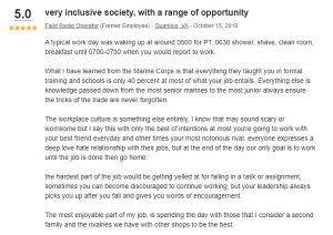 Marine Transmission System Operator (MOS 0621): 2023 Career Details