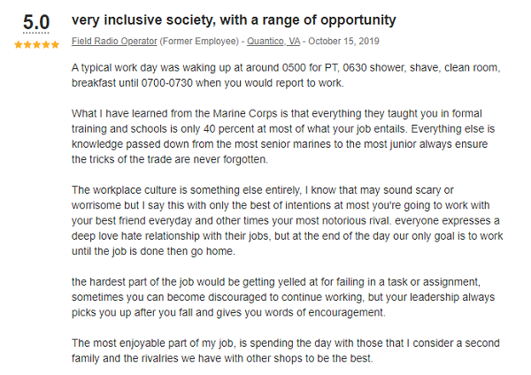 Marine Transmission System Operator (MOS 0621) - Operation Military Kids