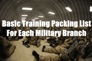 Basic Training Packing List for Each Military Branch in 2022