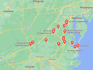 Army Bases In Virginia: A List Of All 8 Bases In VA (2022)