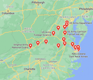 Military Bases In Virginia: A List Of All 19 Bases In VA