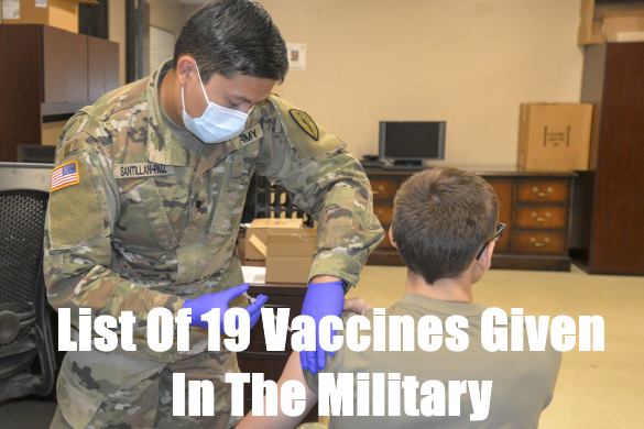 Military Vaccine List: 18 Shots You Get In Basic Training / Military ...