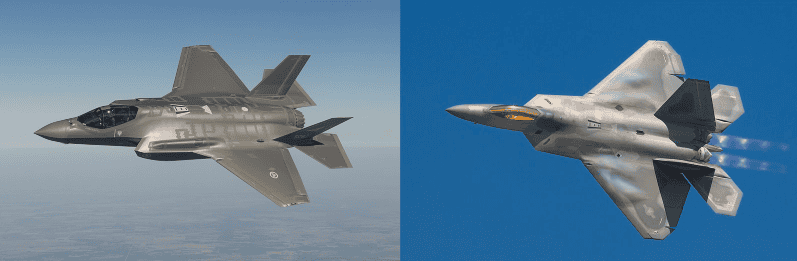 F-22 Vs. F-35: Top 10 Differences Between The Raptor & Lightning II - Operation Military Kids