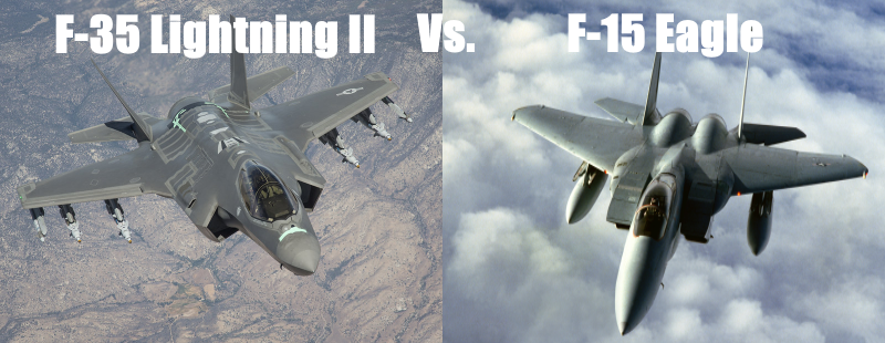 F-15 vs. F-35: 8 Big Differences Between The Eagle & Lightning II - Operation Military Kids