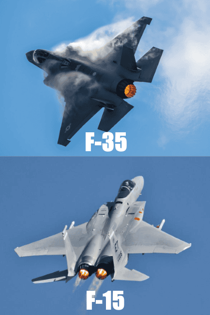 F-15 vs. F-35: 8 Big Differences Between The Eagle & Lightning II