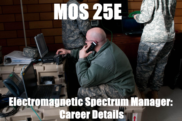 Army MOS 25E: Electromagnetic Spectrum Manager Career Profile