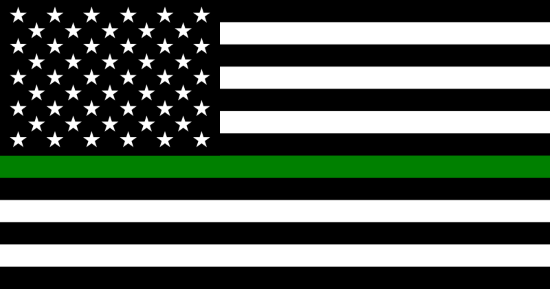 American Flag With Green Stripe Meaning - Operation Military Kids